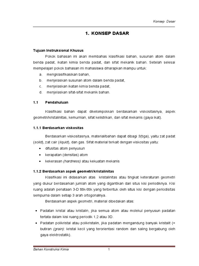 Modul 1-Konsep Dasar | PDF