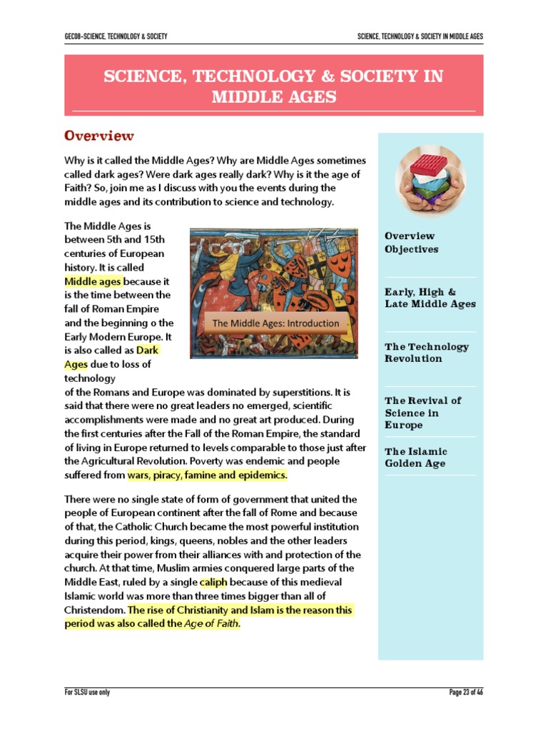 Crusades and Science in the Middle Ages | PDF | Middle Ages | Europe