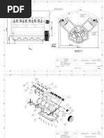 Planos Motor V6 | PDF | Ingeniería de Sistemas | Partes de vehículo