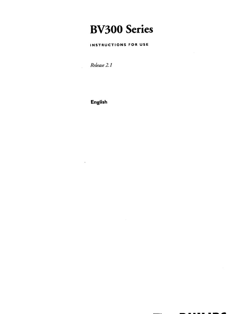 BV300 Operator - Manual.rev 2.1 | PDF