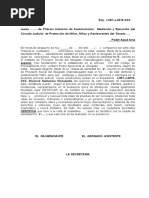 FORMATO MODELO EJEMPLO Notaria Poder Firma A Ruego | PDF | Gobierno