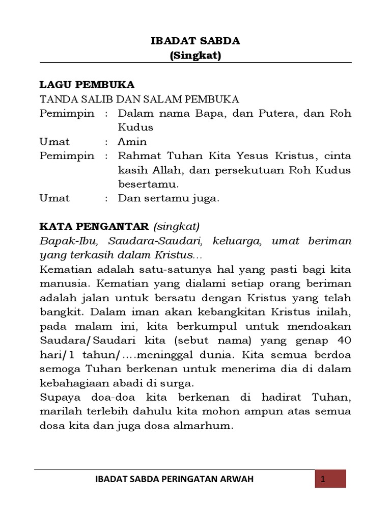 Ibadat Arwah | PDF