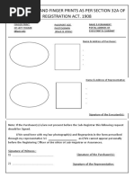 Photo Graphs and Fingerprints As Per Section 32 A of Registration Act ...