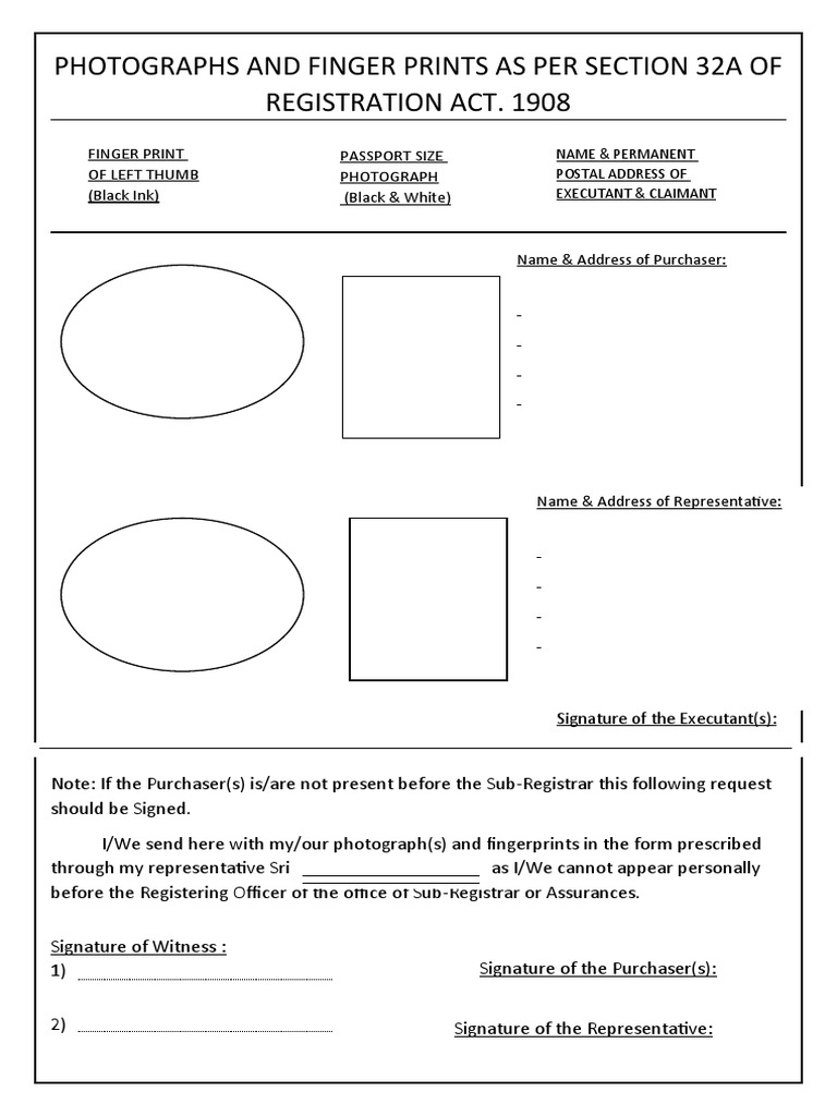 Section 32A Registration Requirements | PDF