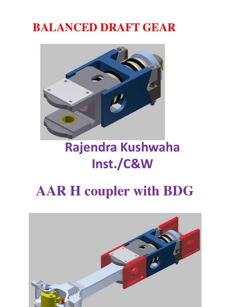 Ballance Type Draft Gear | PDF | Mechanical Engineering | Manufactured ...