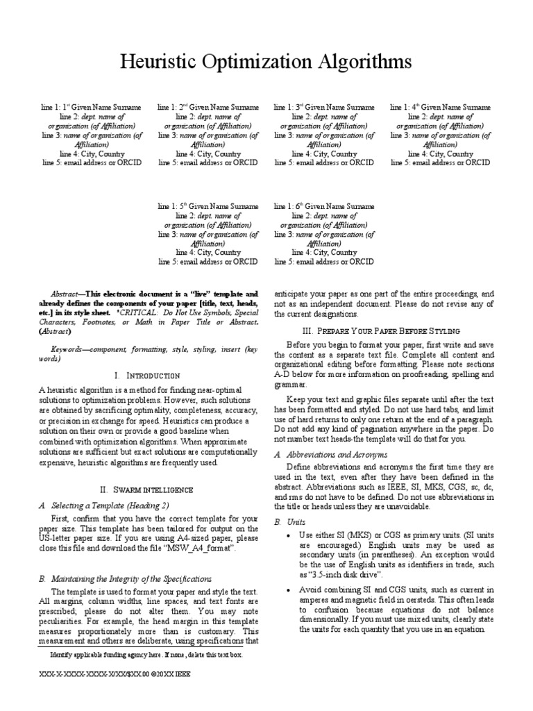 Conference Template Letter | PDF | Note (Typography) | Bracket