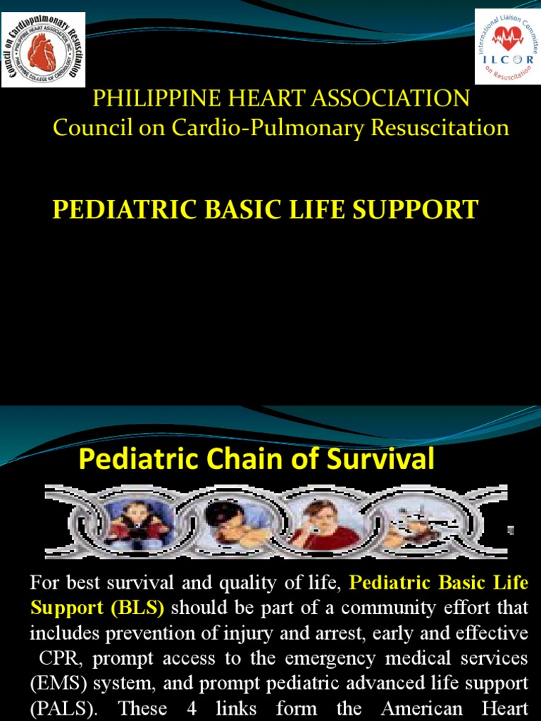 BLS Pedia | PDF | Cardiopulmonary Resuscitation | Cardiac Arrest