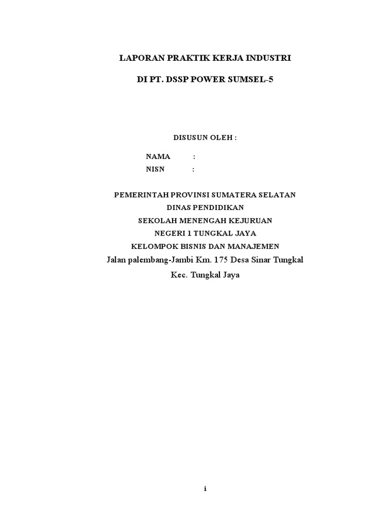 Laporan Molten Aditya | PDF