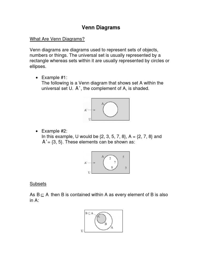 Venn 02 | PDF | Intersection (Set Theory) | Empty Set