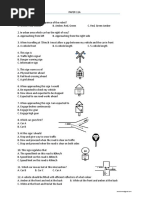 Alberta Learners Practice Exam | PDF | Traffic | Pedestrian Crossing