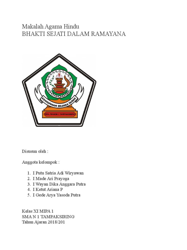 Makalah - Agama - Hindu (Bhakti) | PDF