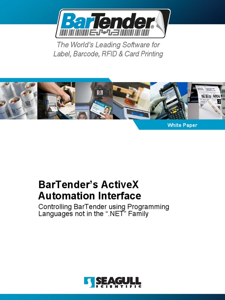 BarTender's ActiveX Automation Interface - Seagull Scientific | PDF | Visual Basic For ...