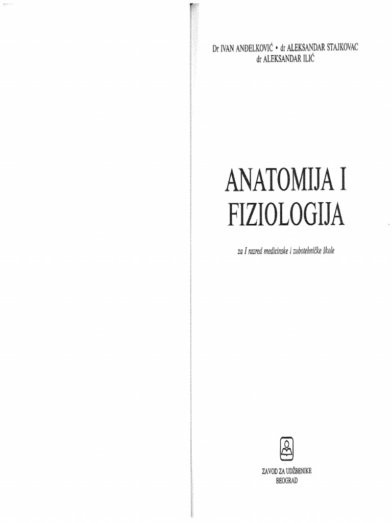 Anatomija I Fiziologija Za I Raz Med I Zuboteh | PDF