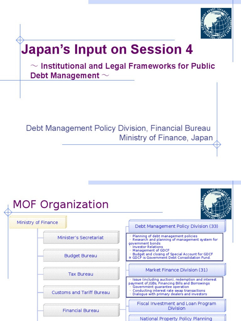 Institutional and Legal Frameworks For Public Debt Management | PDF ...