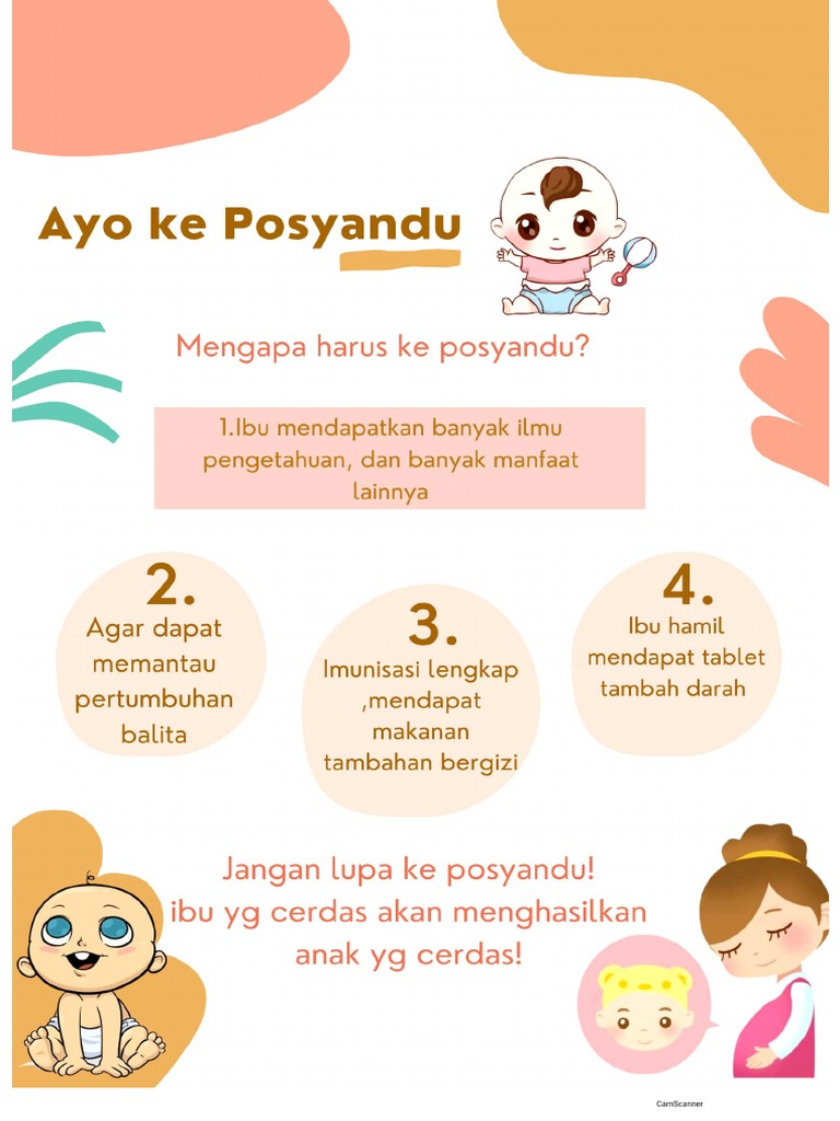 Poster Ayo Ke Posyandu | PDF
