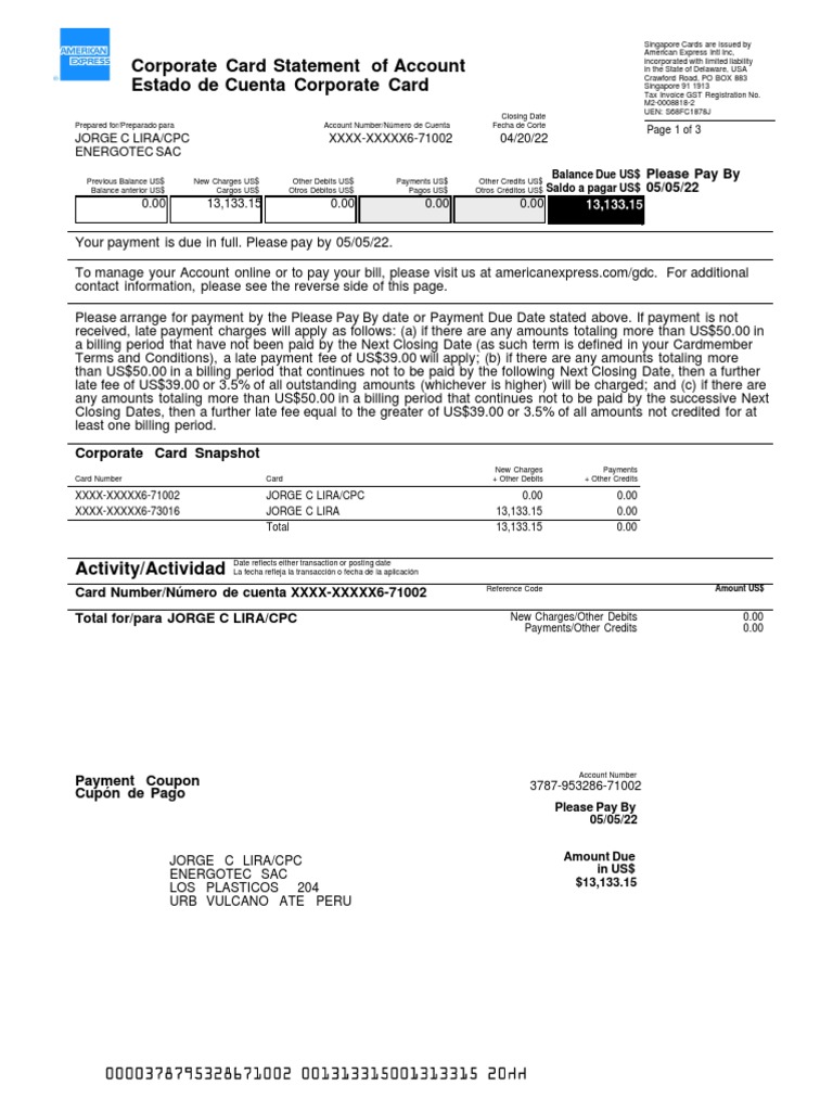 Statement 1002 Apr20 2022 | PDF