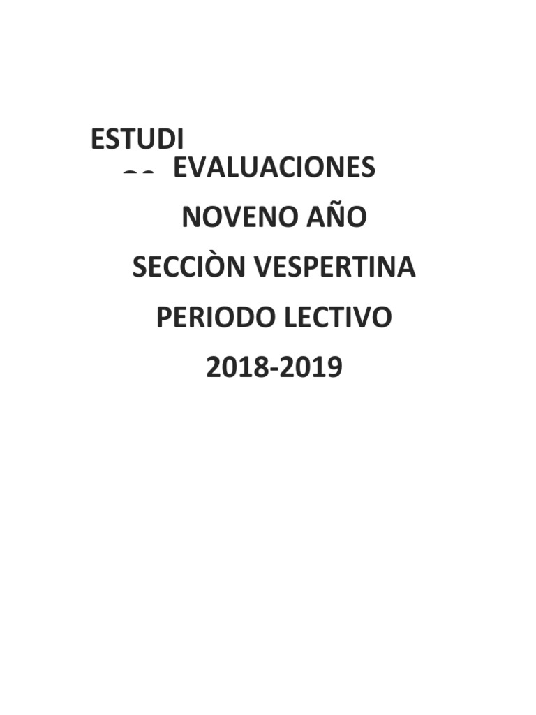 EESS 9no. | PDF | Prueba (evaluación) | Esclavitud