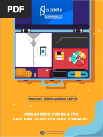 Juknis SAKTI WEB (Pendaftaran User, Modul Admin Dan Modul Anggaran) | PDF