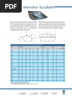 Starco Steel Elevator Bucket Specs | PDF | Tools