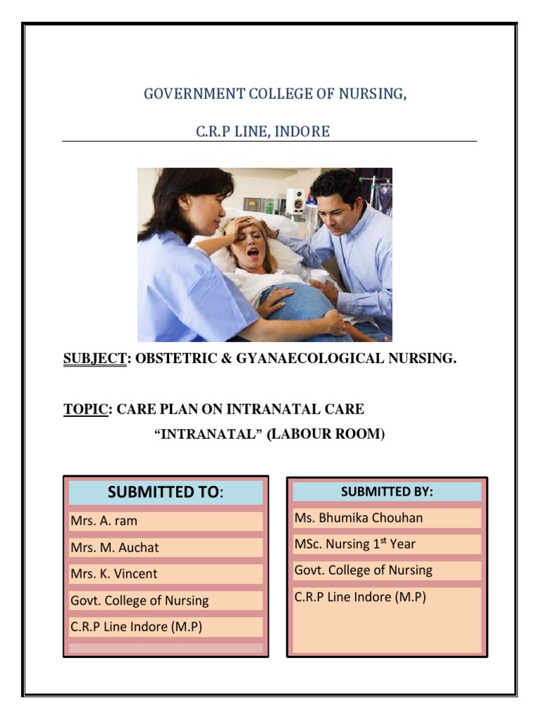 Labor Room (Intranatal Care Plan) | PDF | Childbirth | Pregnancy