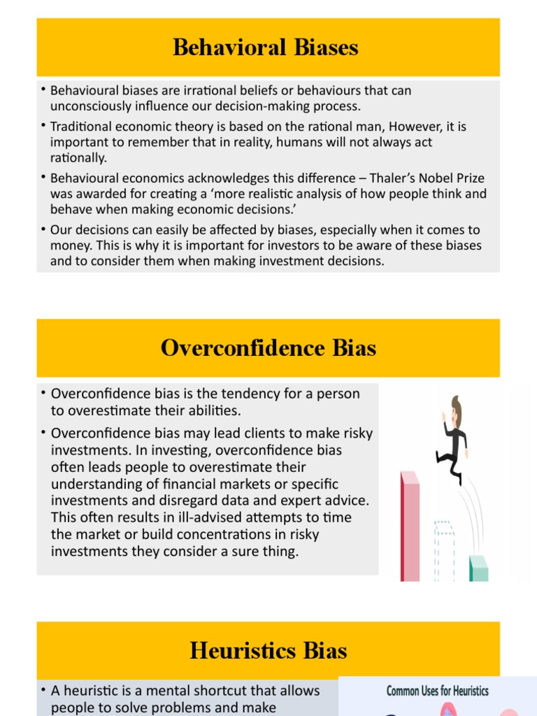 Behavioural Biases Theories 2nd Chapter | PDF | Investing | Economic Bubble
