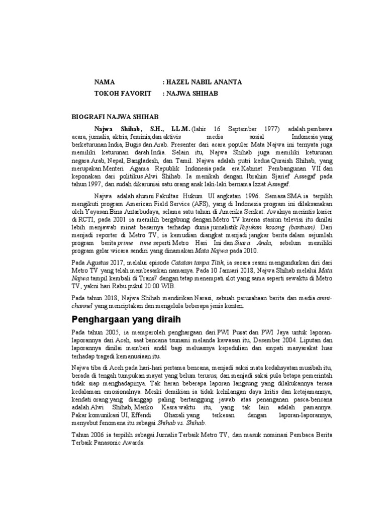 Hazel Pe Tugas | PDF