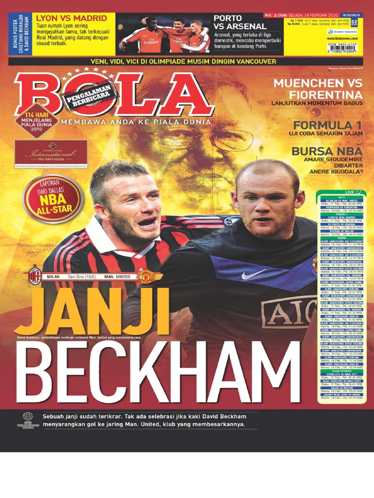 Tabloid - Bola.16 Feb 10 | PDF