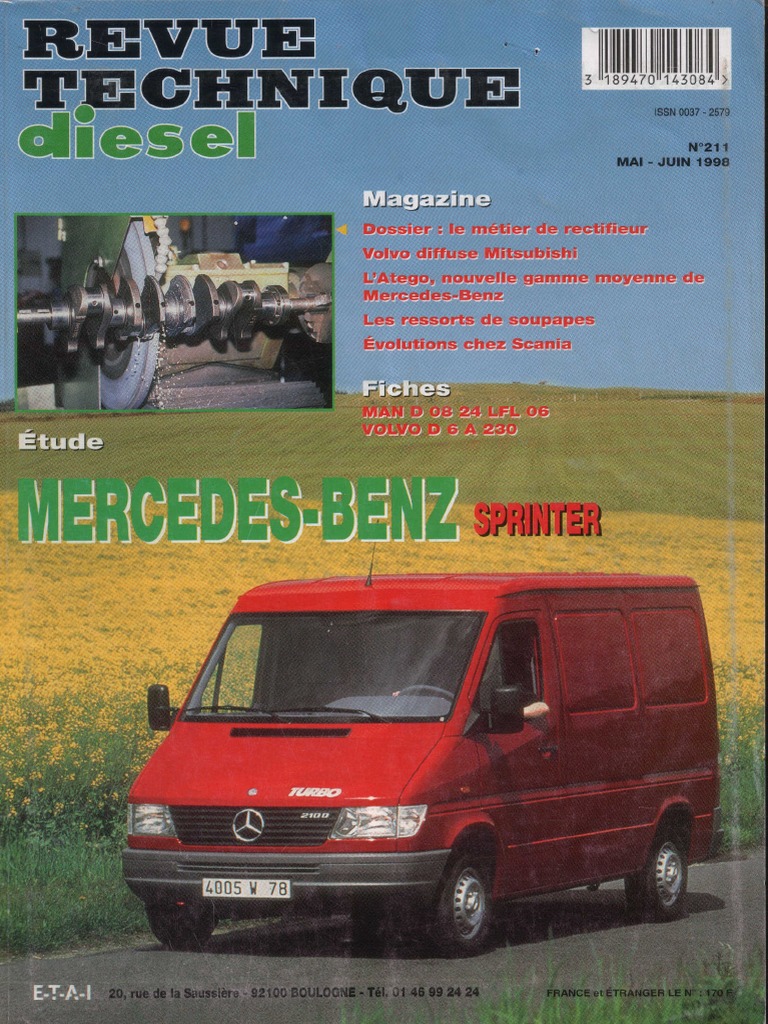 RTA - Merdedes Sprinter 1995 - 2000 (RTD) | PDF