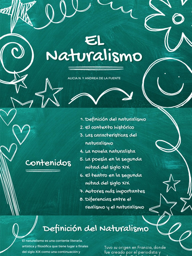 Características y Contexto del Naturalismo | PDF