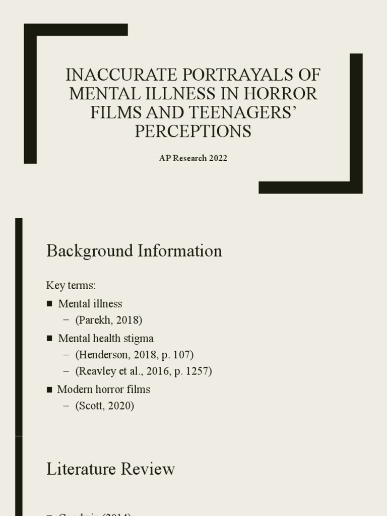 Ap Research Presentation 2022 | PDF