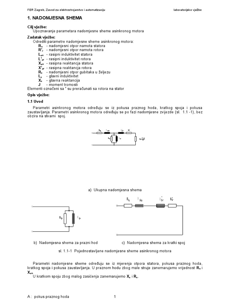 A - 06 Nadomjesna Shema | PDF
