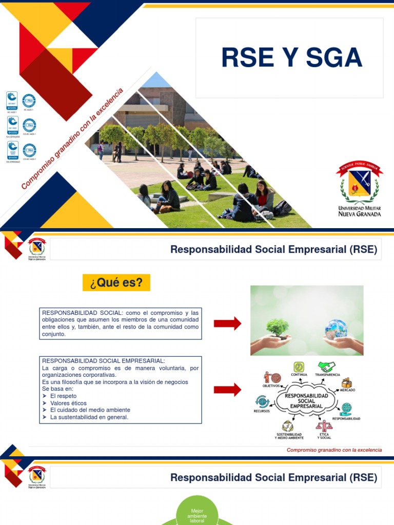 10 RSE y SGA Plantilla UMNG | PDF | Responsabilidad social corporativa ...