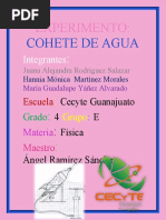 Proyecto Cohete de Agua | PDF | Motor de cohete | Botella