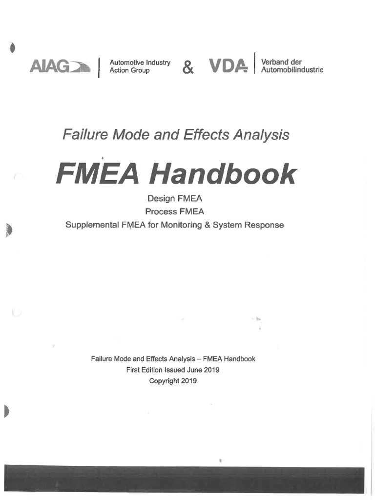 FMEA AIAG-VDA (1st Edition) | PDF