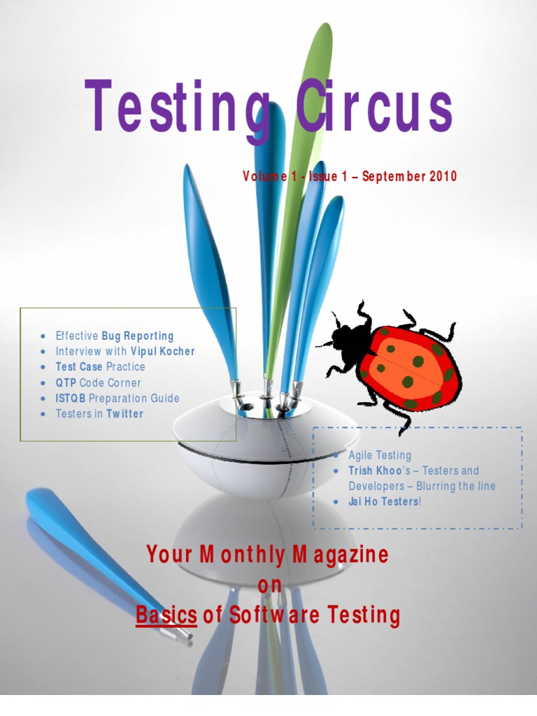 Testing Circus September 2010 | PDF