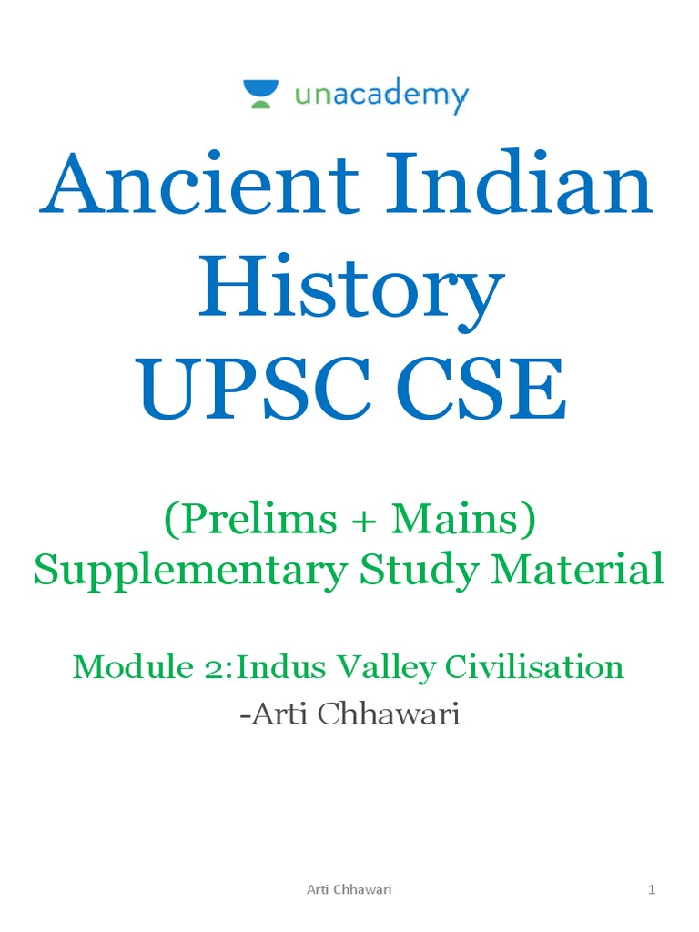 Indus Valley Civilization Study Guide | PDF