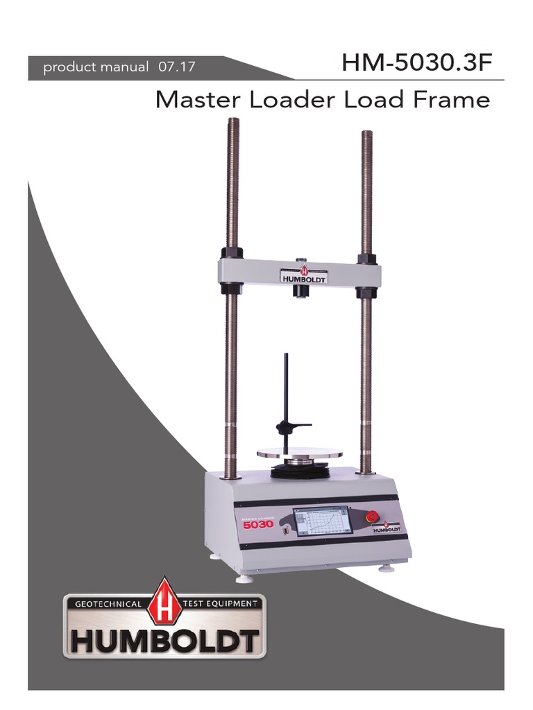 MASTER LOAD HM 5030 Manual 0717 | PDF