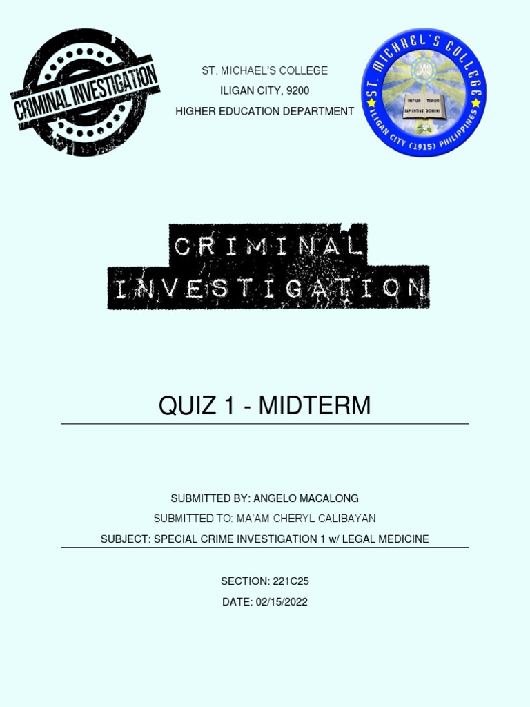 Cdi-2 Quiz 1 Mid | PDF | Burn | Wound