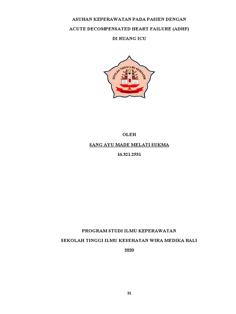 Askep Keperawatan Kritis (Adhf) | PDF