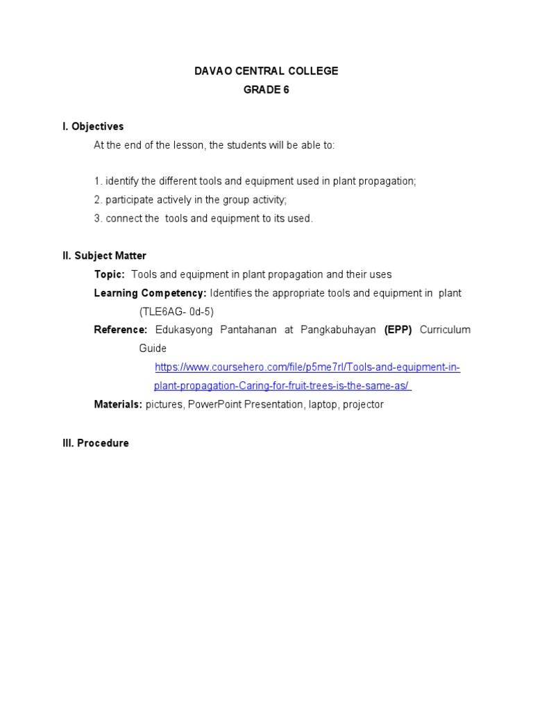 detailed-epp | PDF | Plants | Botany