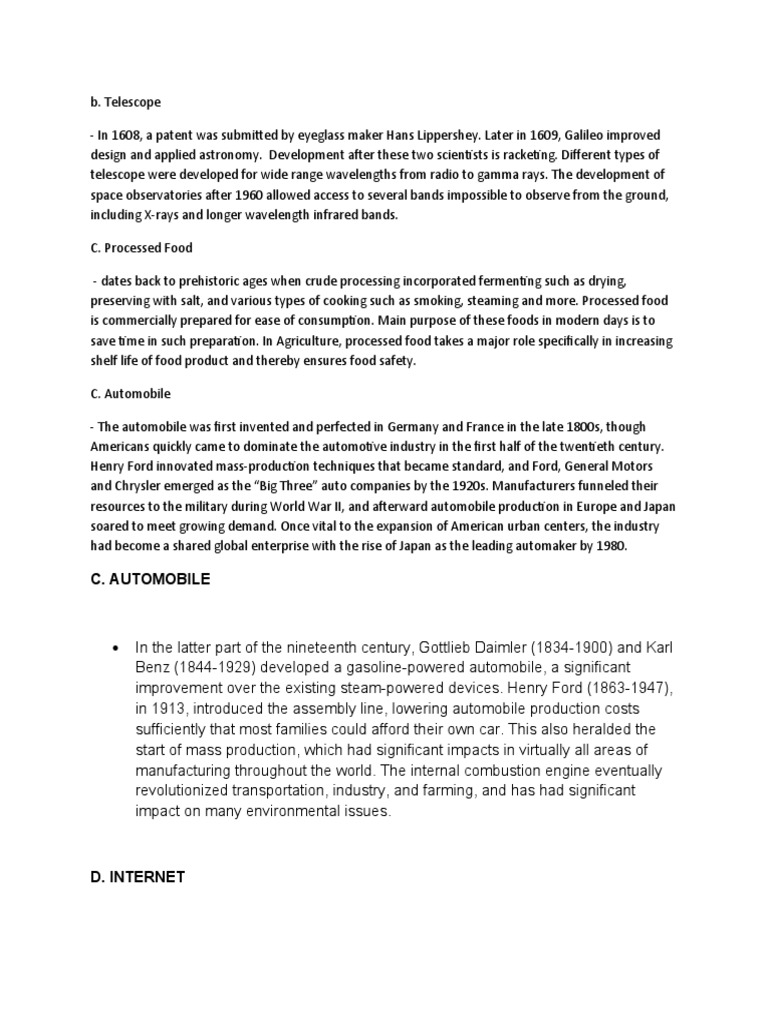 C. Automobile | PDF | Car | Internet Access