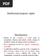 Intellectual Property Law Notes | PDF | Copyright | Intellectual Property