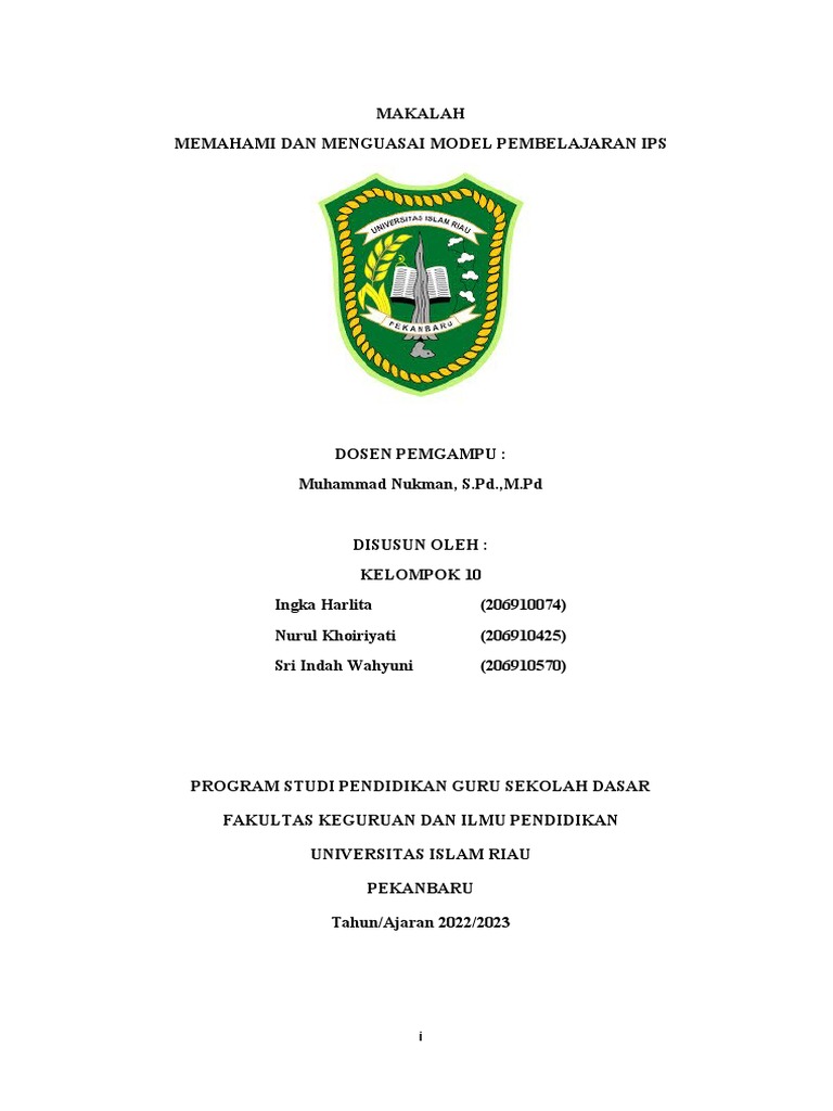 Makalah KLP 10 Ips | PDF