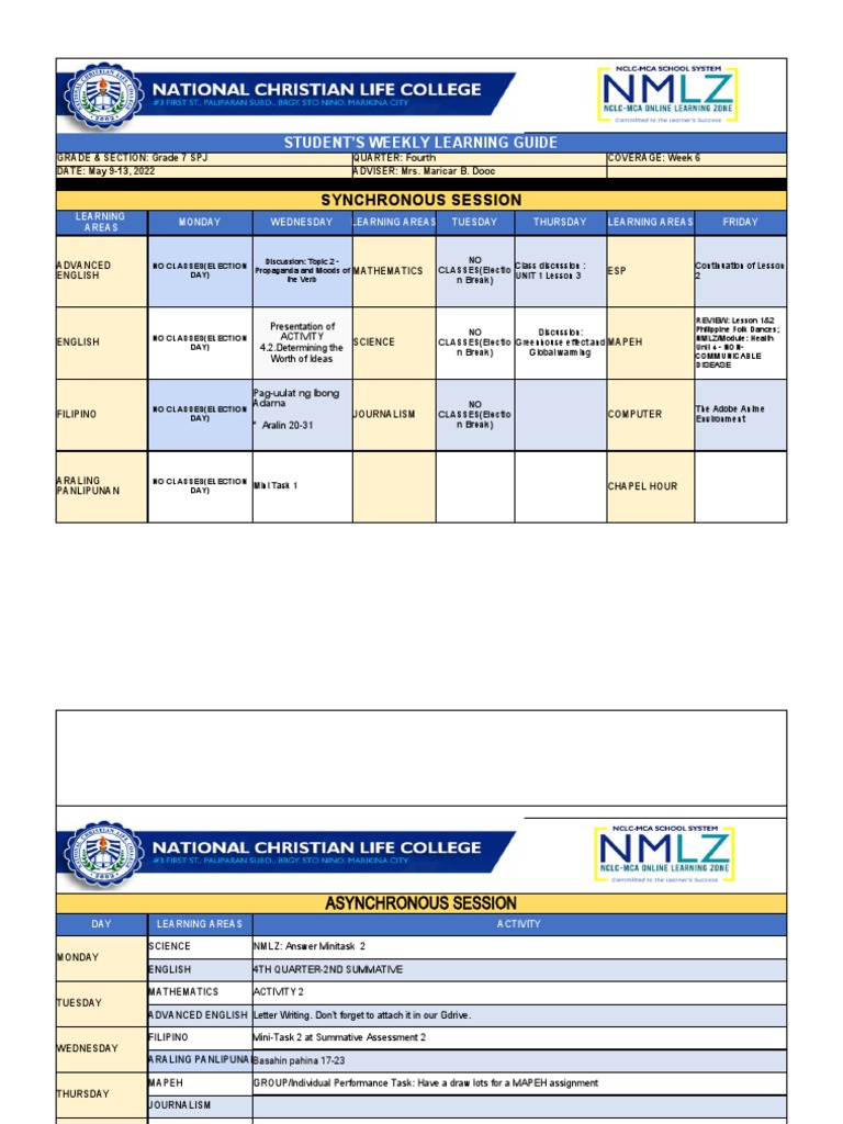 7-Spj-Learning Guide2021-2022 | PDF | Learning | Cognition