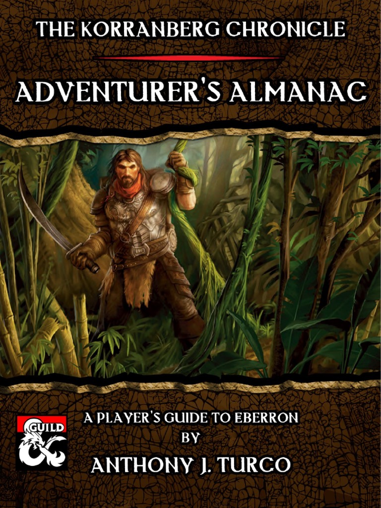 98281-DMs Guild - Korranberg Chronicle - Adventurers Almanac (Gold ...