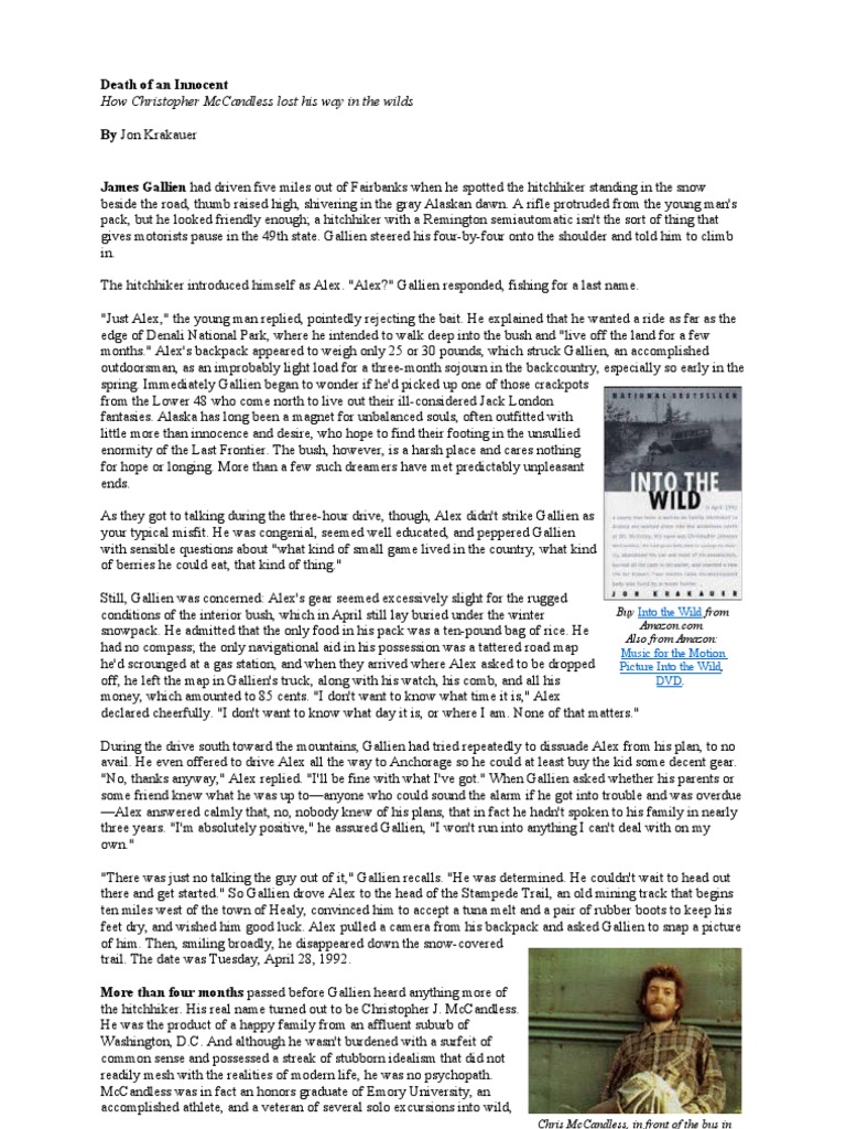 Death of An Innocent | PDF | Nature