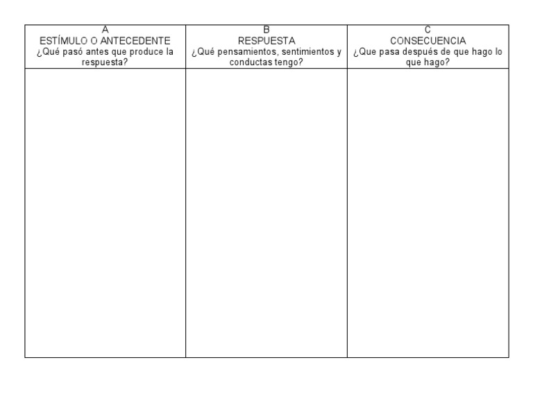 FORMATO de Modelo ABC | PDF