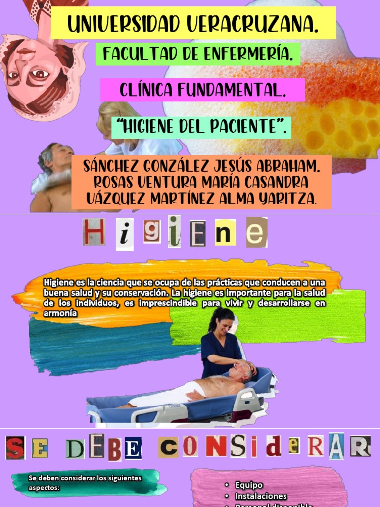 Higiene Del Paciente | PDF | Salud y bienestar