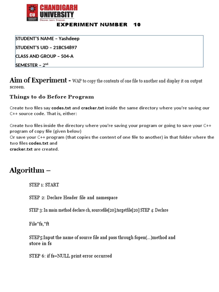 C++ Worksheet 10-1-1 | PDF | Computer File | Pointer (Computer Programming)
