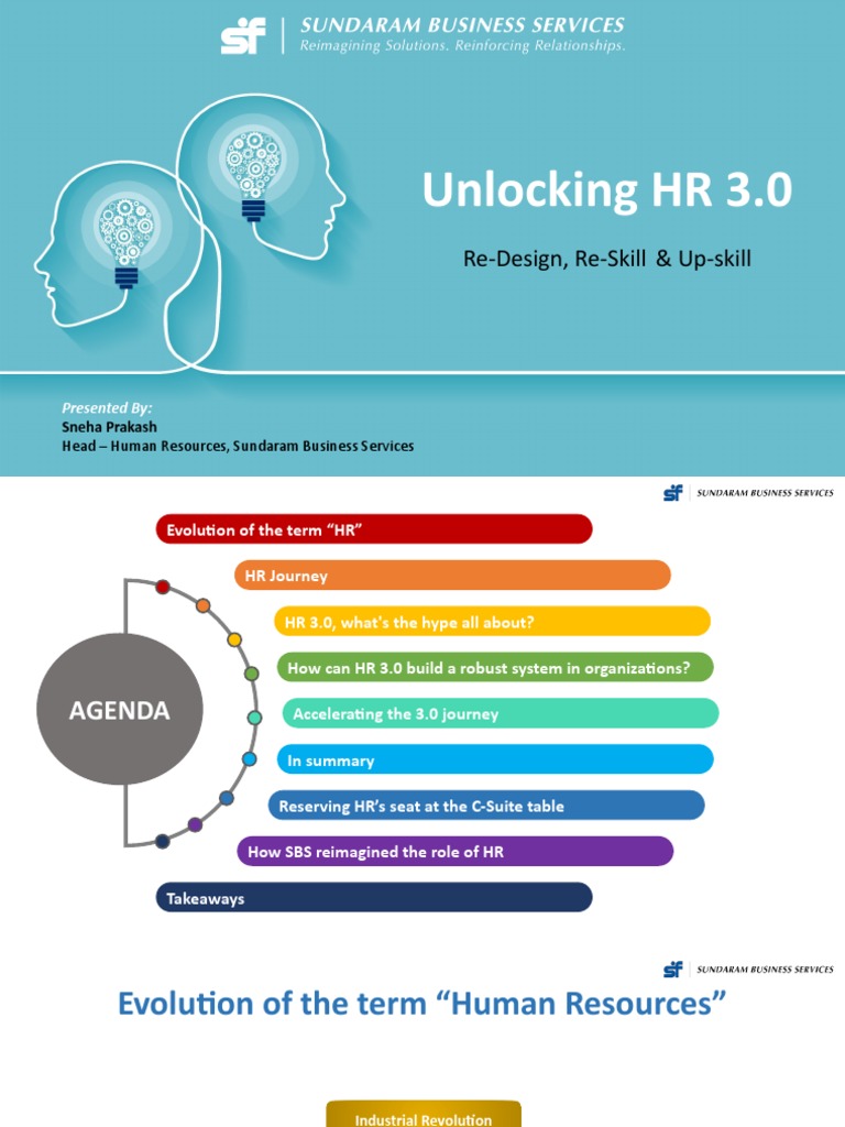Unlocking HR 3.0 - Sundaram Business Services - Sneha | PDF | Human ...